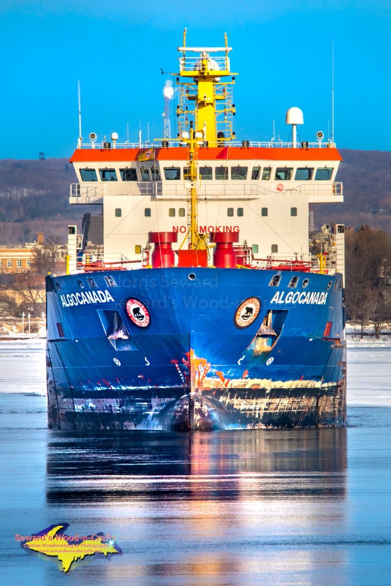 Great Lake Freighters Photos Algocanada -3862 – Seward's Wood-n-Crafts ...