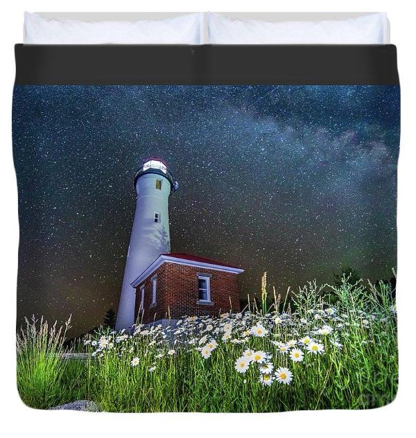 Lighthouse Crisp Point Amazing Nightscape -0405 - Duvet Cover – Seward ...
